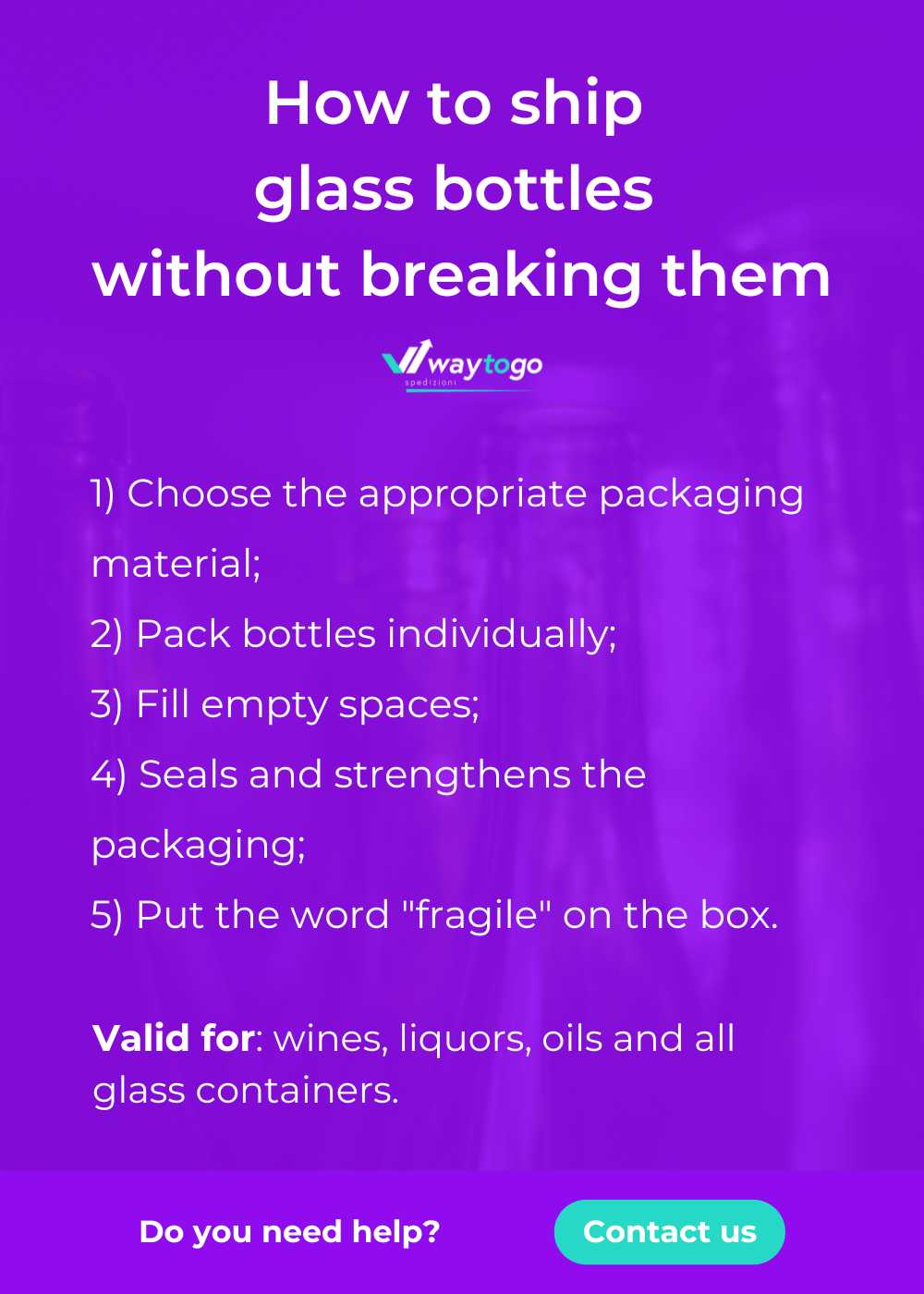 Shipping glass bottles safely: keeping fragility intact!